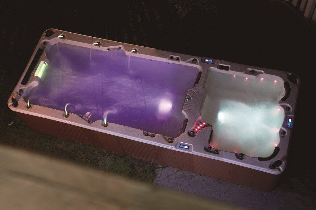 The Lagoon Dual Zone Swim Spa - Better Living Outdoors