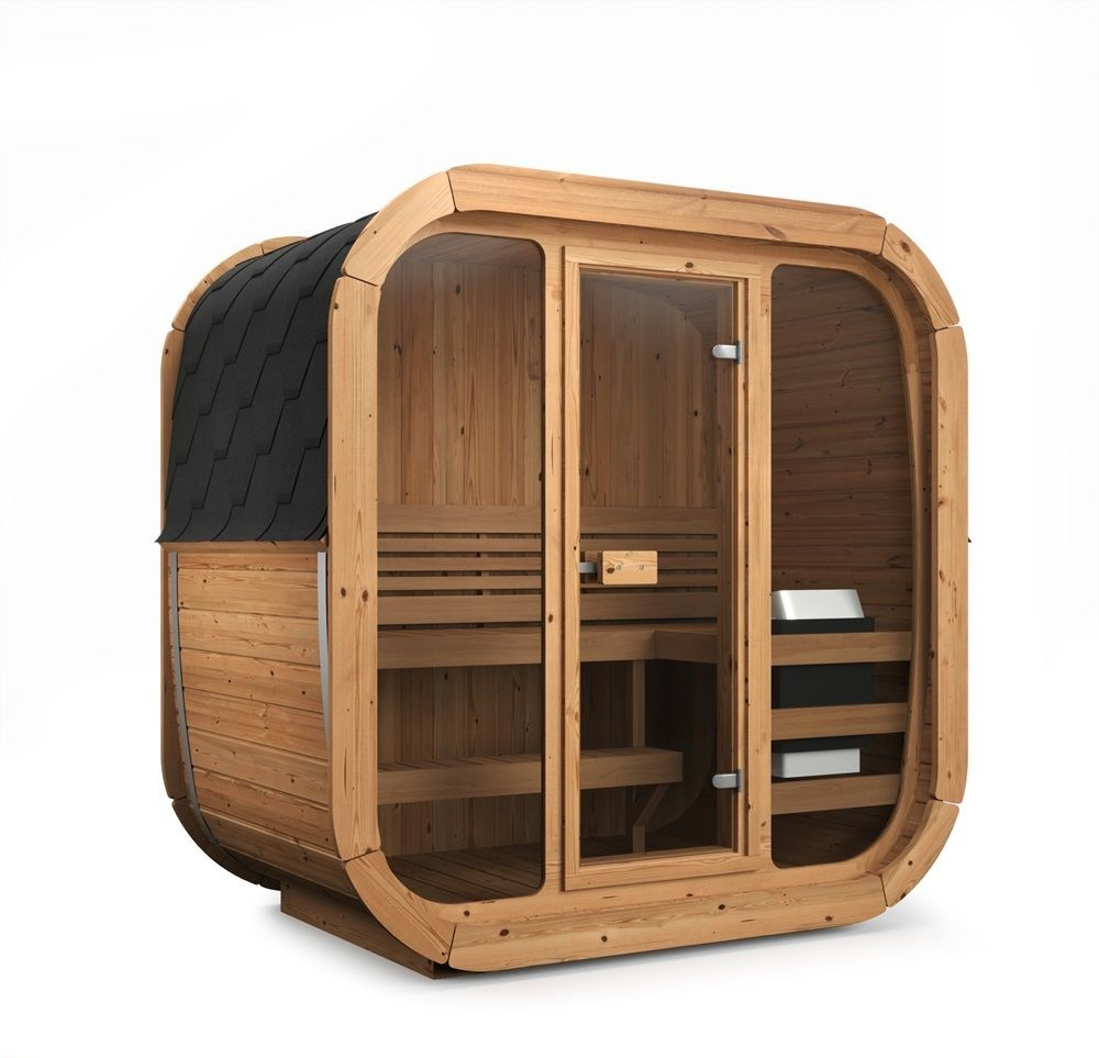 Embawood Cube 125 Compact Sauna - Better Living Outdoors