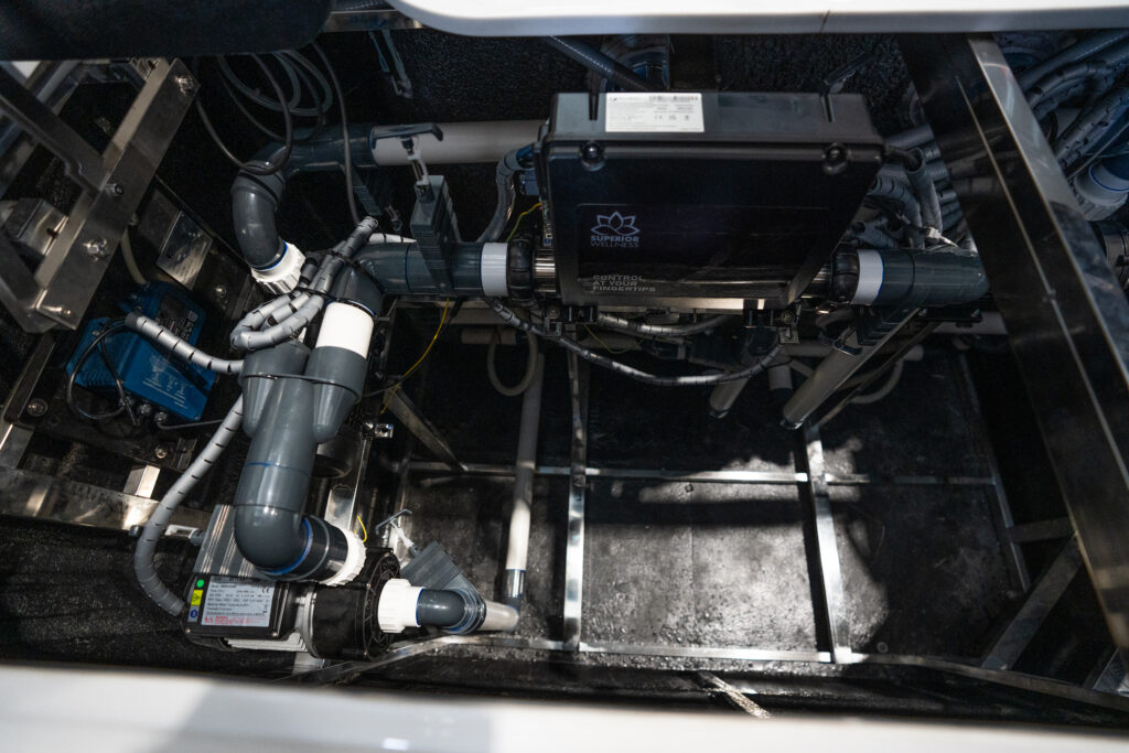 The Chronos Mini Pool Swim Spa - Better Living Outdoors